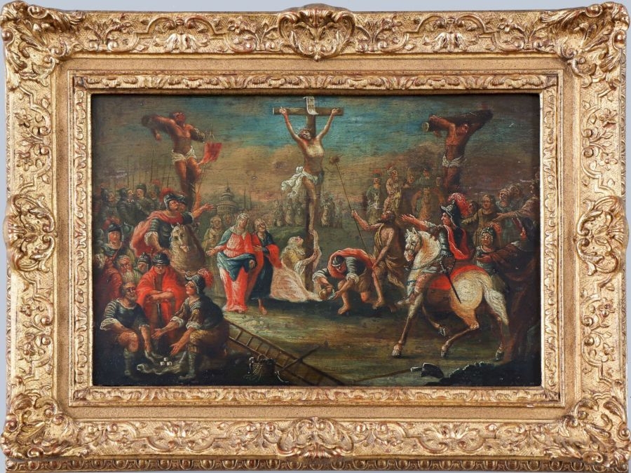 Dutch School, 17th Century | Die Kreuzigung Christi | MutualArt