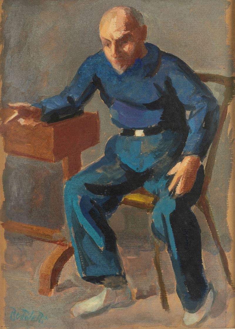 Nino Bertoletti | Pirandello a Castiglioncello (1932) | MutualArt