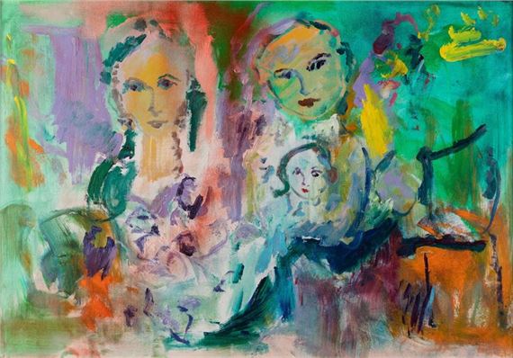 Ernesto Treccani | Volti (1980) | MutualArt