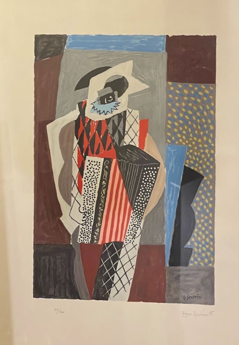 Gino Severini | Arlecchino | MutualArt