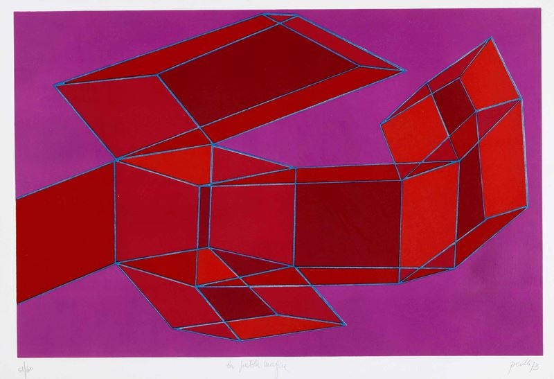 Achille Perilli | Untitled (1973) | MutualArt