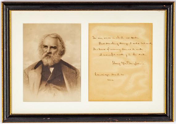 Henry Wadsworth Longfellow | 5 Artworks | MutualArt