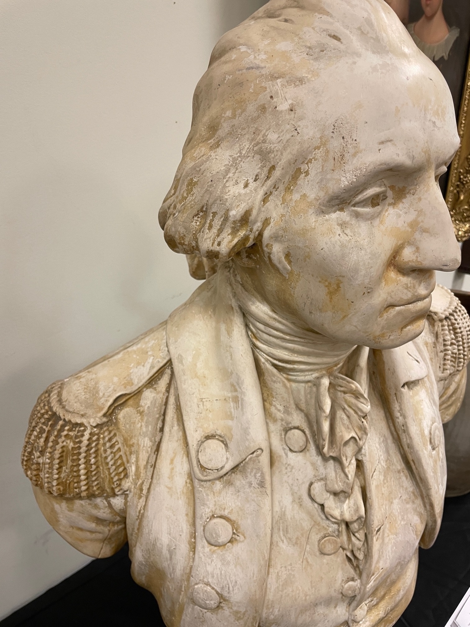 Pietro Paulo Caproni | P.P. Caproni Plaster Cast of George Washington ...