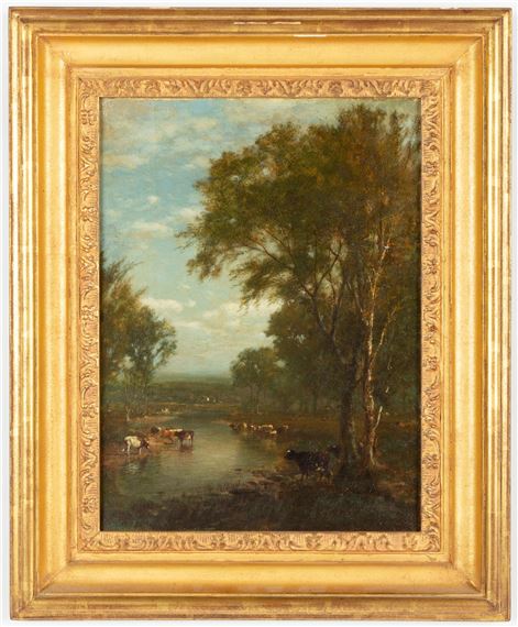 James McDougal Hart | Cattle Watering | MutualArt