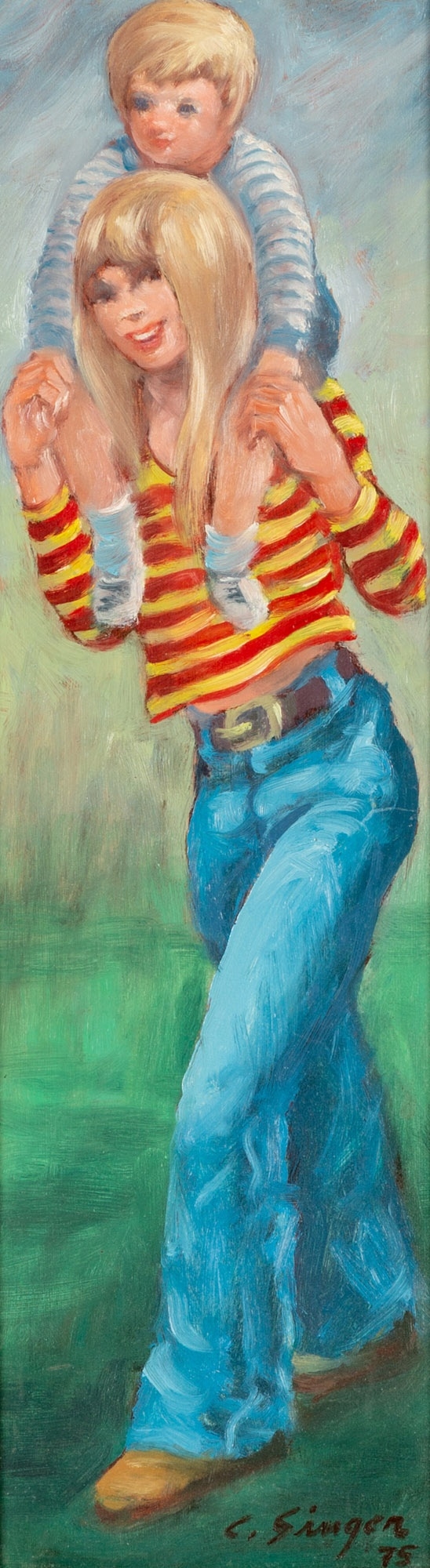 Clyde Singer | Mother & Child (1975) | MutualArt