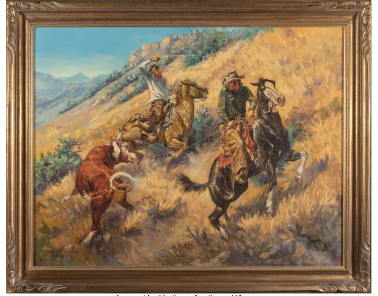 George Phippen | In a Tight Spot | MutualArt