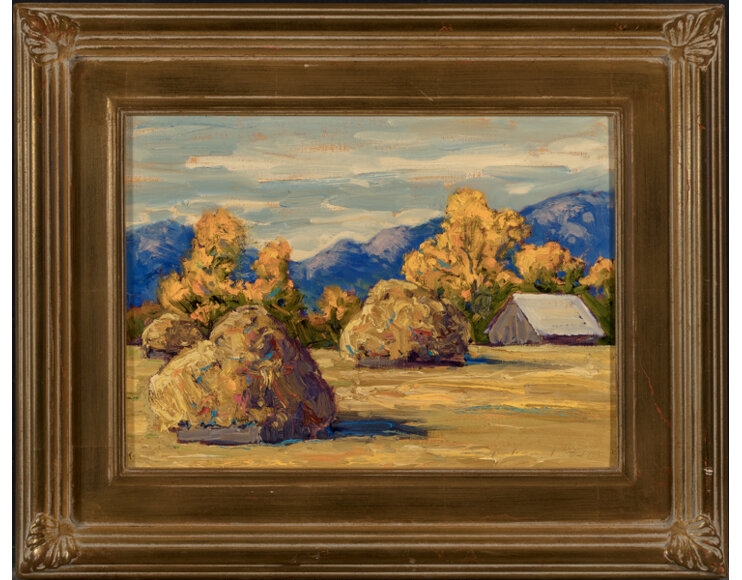 Graydon Foulger | Jackson Hole Haystack III (2003) | MutualArt