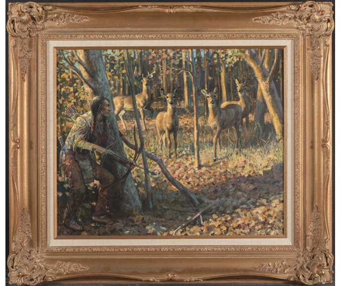 Kenneth Richard Turner | Deer Stalker (1981) | MutualArt
