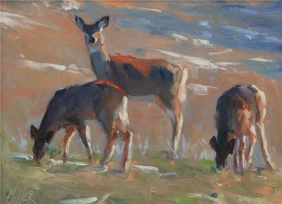 Laura Miller | Untitled (Three fawns) | MutualArt