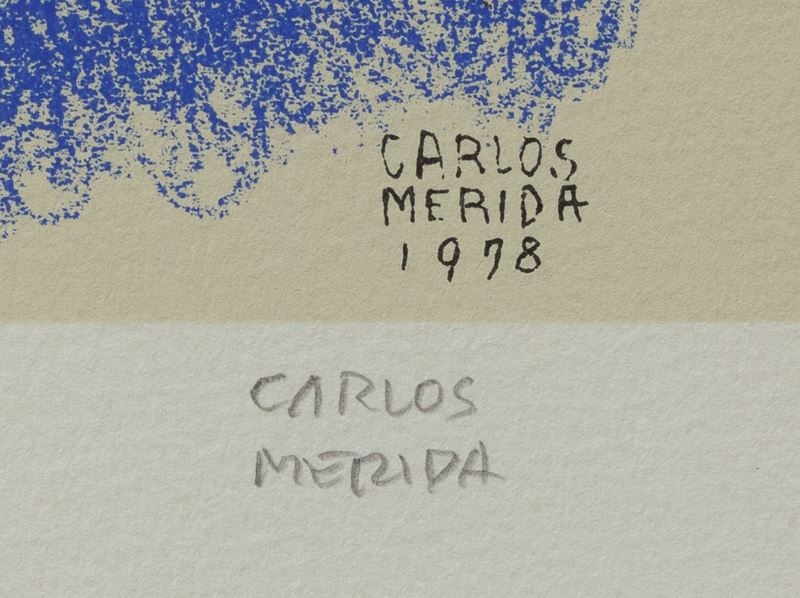 Carlos Mérida | Figures with Pipes (1978) | MutualArt