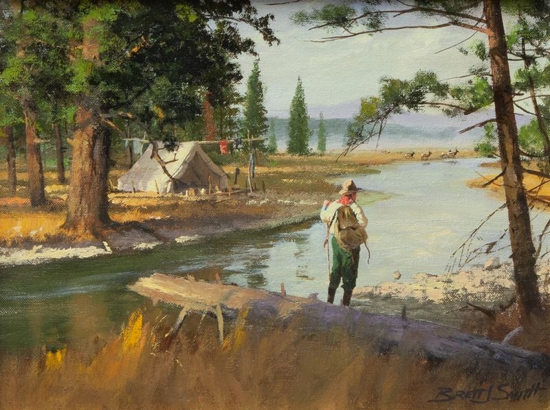 Brett James Smith | Yellowstone Camp (1958) | MutualArt