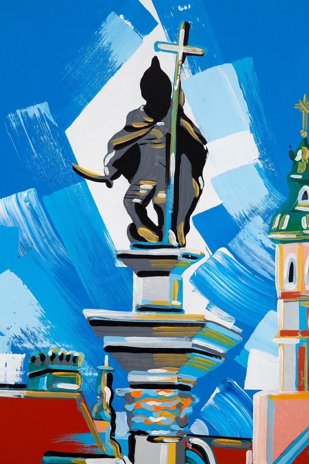 Damian Lisiewski | Castle Square (2022) | MutualArt