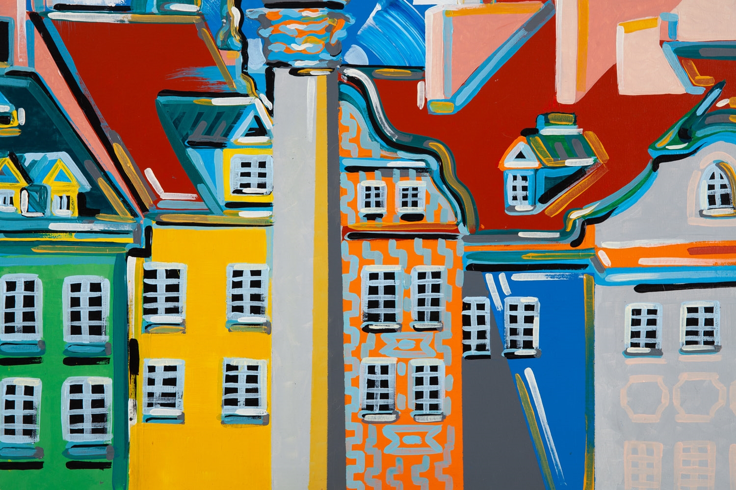 Damian Lisiewski | Castle Square (2022) | MutualArt