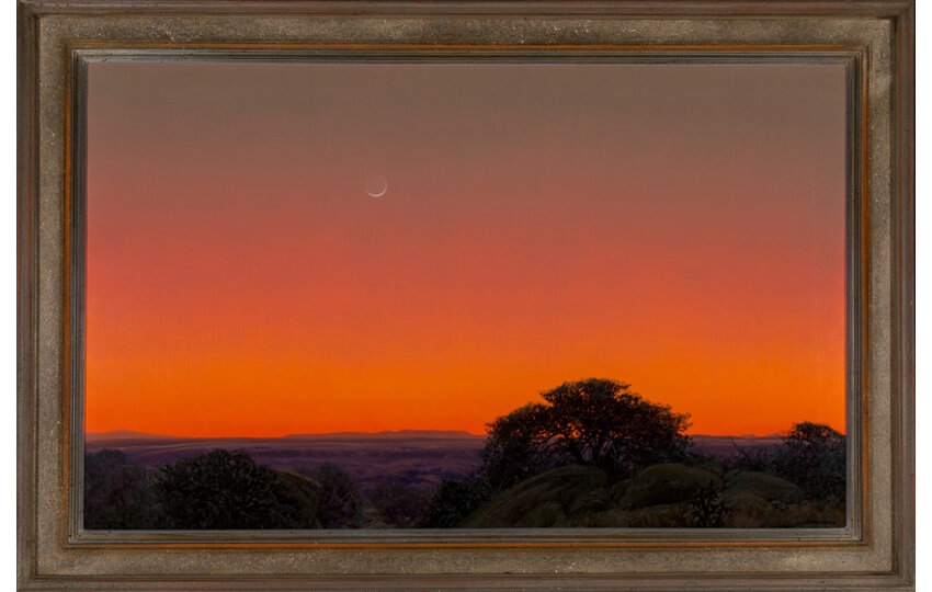 Wilson Hurley | New Moon and Red Twilight (1985) | MutualArt