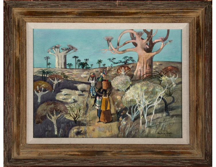 Millard Sheets | Upper Mali (1979) | MutualArt