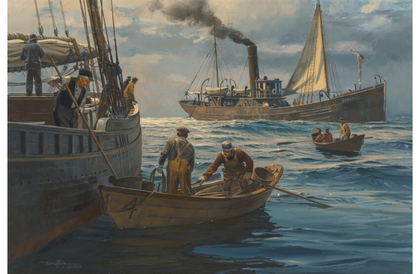 Thomas M. Hoyne | The Steam Trawler Spray (1984) | MutualArt