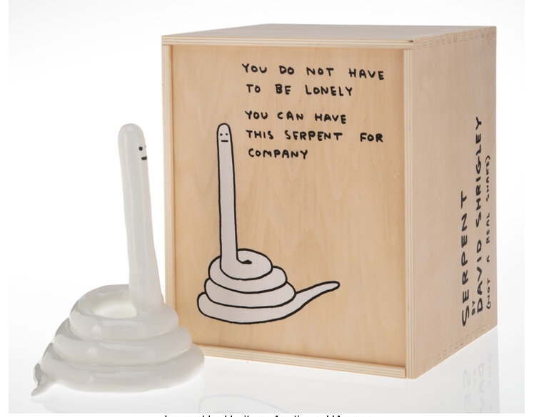 David Shrigley | Serpent (Not a Snake) (2020) | MutualArt