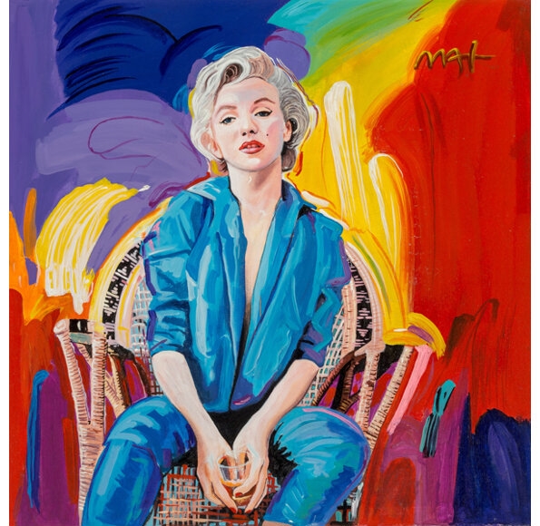 Peter Max | Marilyn Monroe | MutualArt