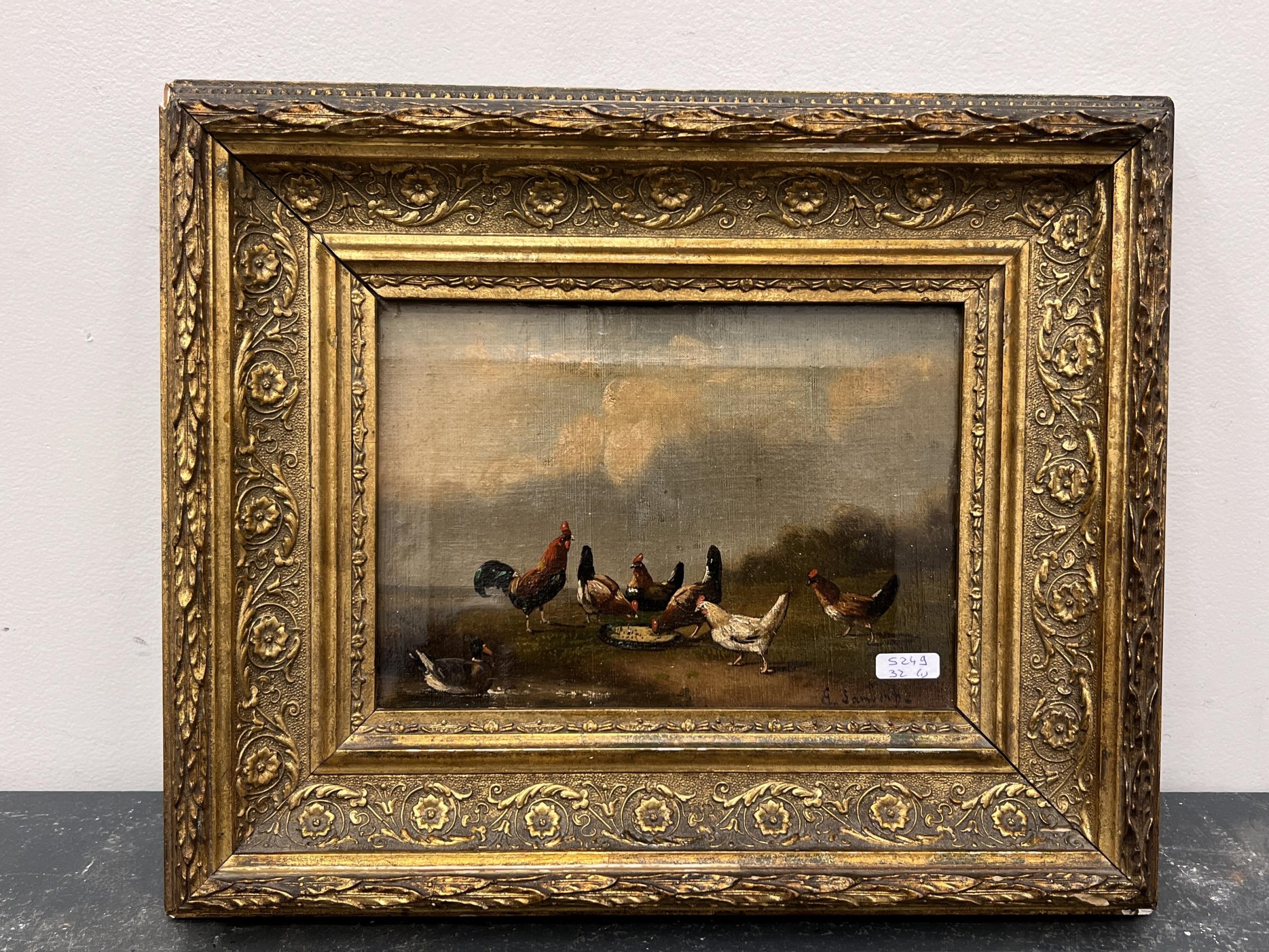 Louis Eugène Lambert | Basse-cour | MutualArt