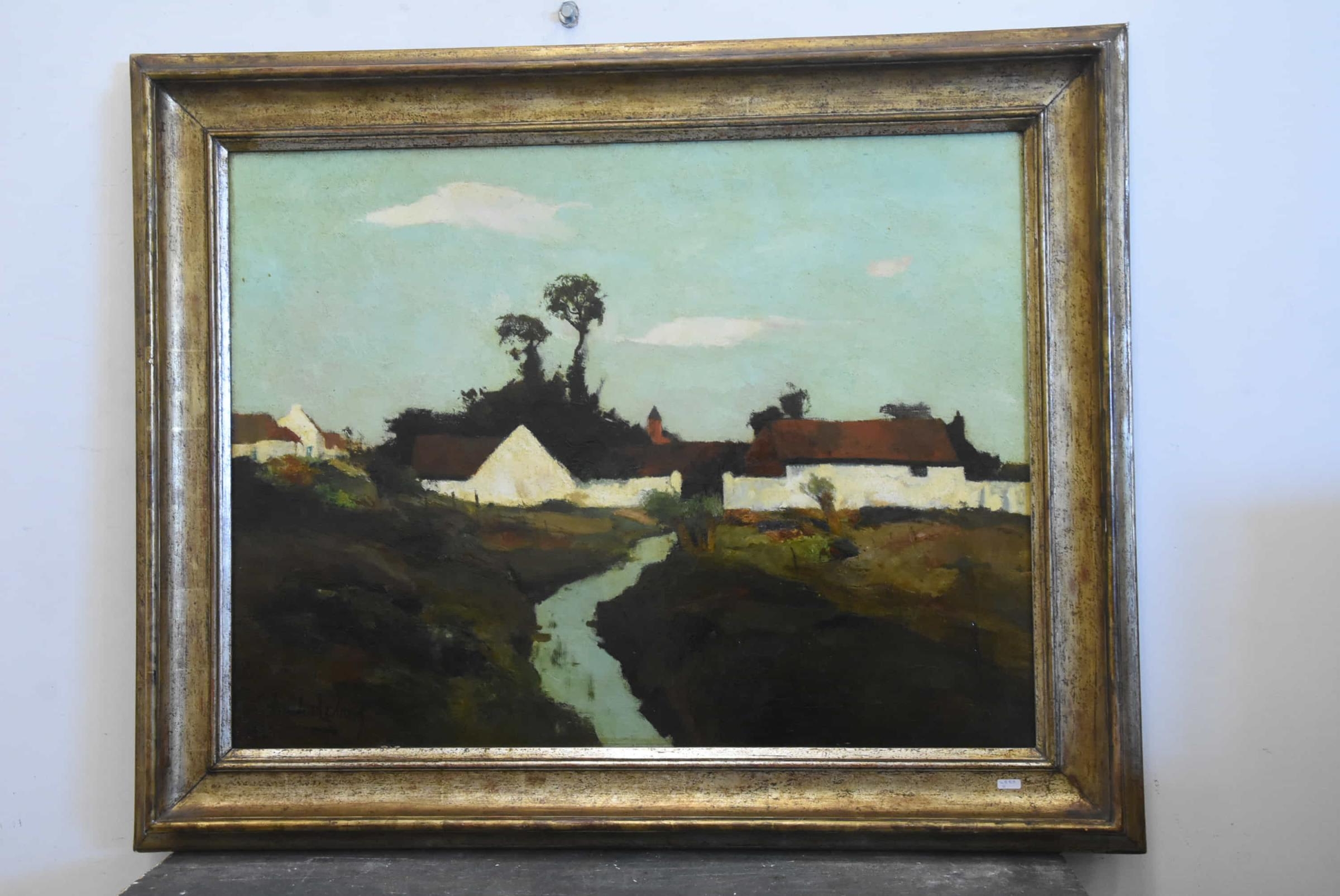 Charles Lebon | Paysage avec ferme (1928) | MutualArt