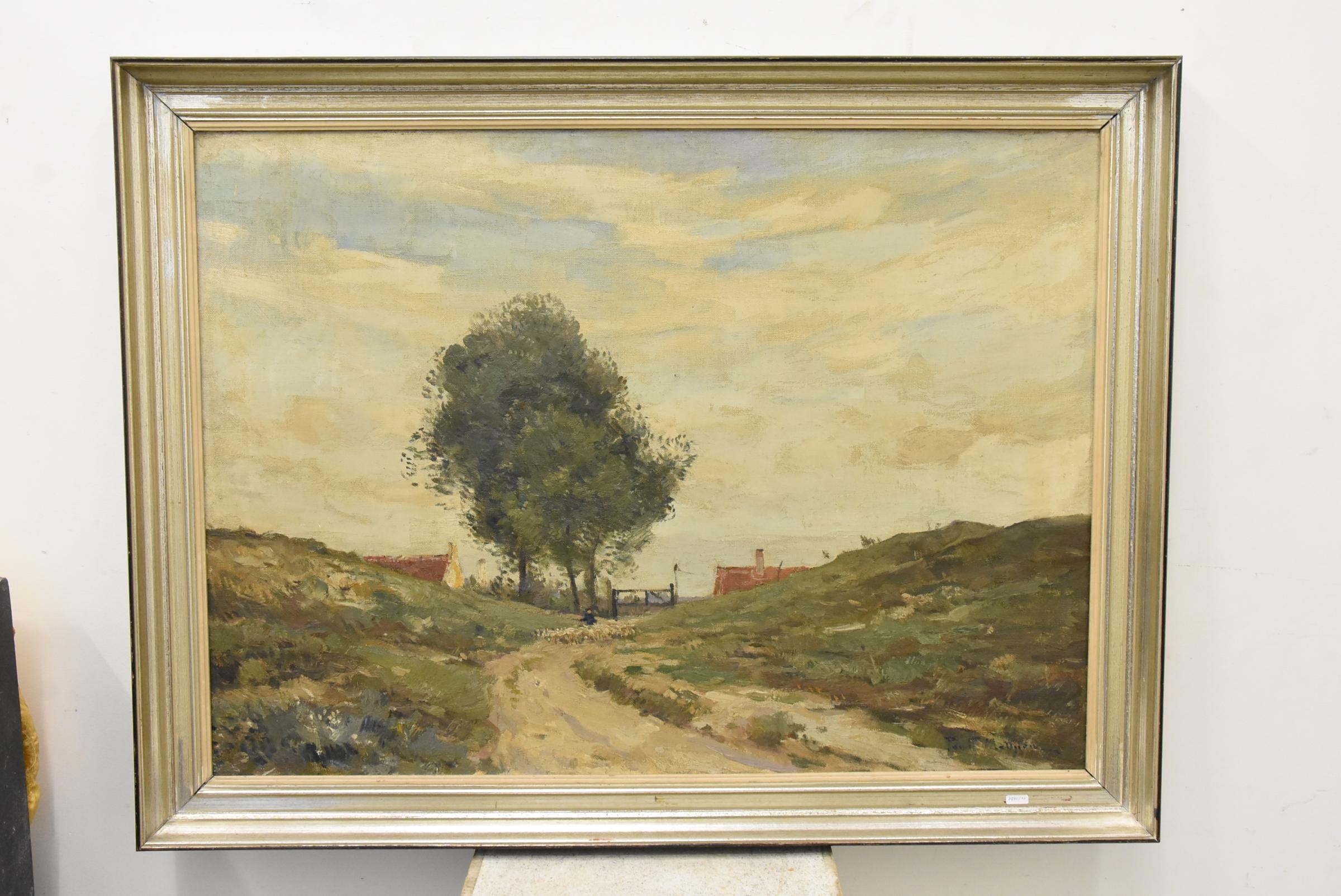 Paul Mathieu | Le chemin de campagne | MutualArt