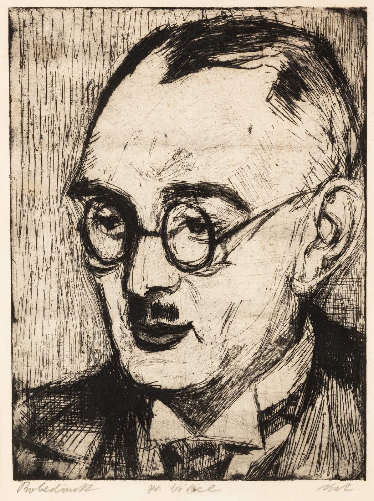 Rolf Nesch | Dr Witzel (1928) | MutualArt