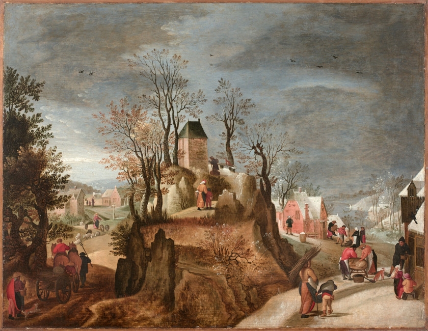 Jacob Grimmer | Allégorie des Saisons dans un paysage | MutualArt