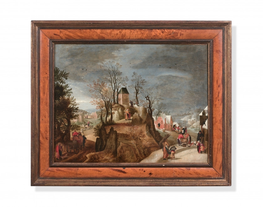 Jacob Grimmer | Allégorie des Saisons dans un paysage | MutualArt