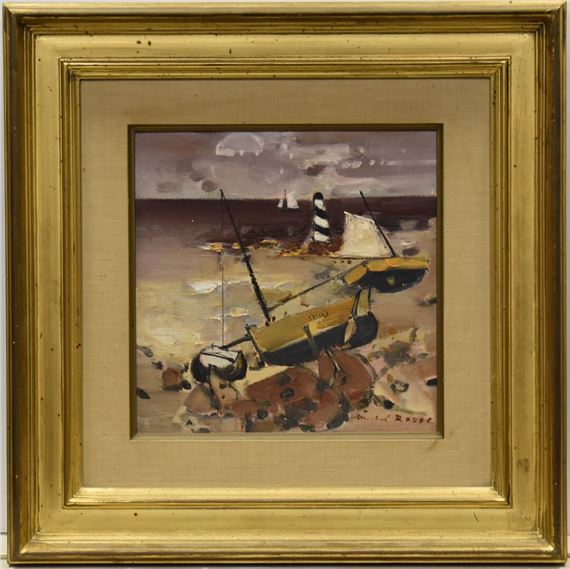 Michel Rodde | Voiliers à marée basse | MutualArt