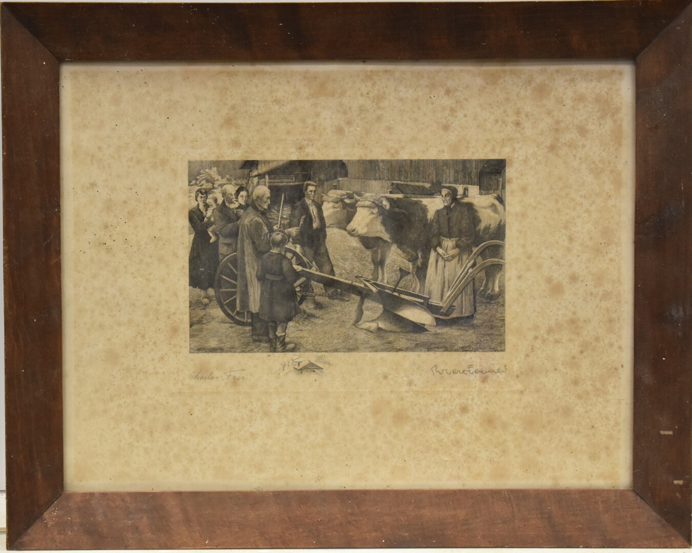 Robert Fernier | La bénédiction de la charrue | MutualArt