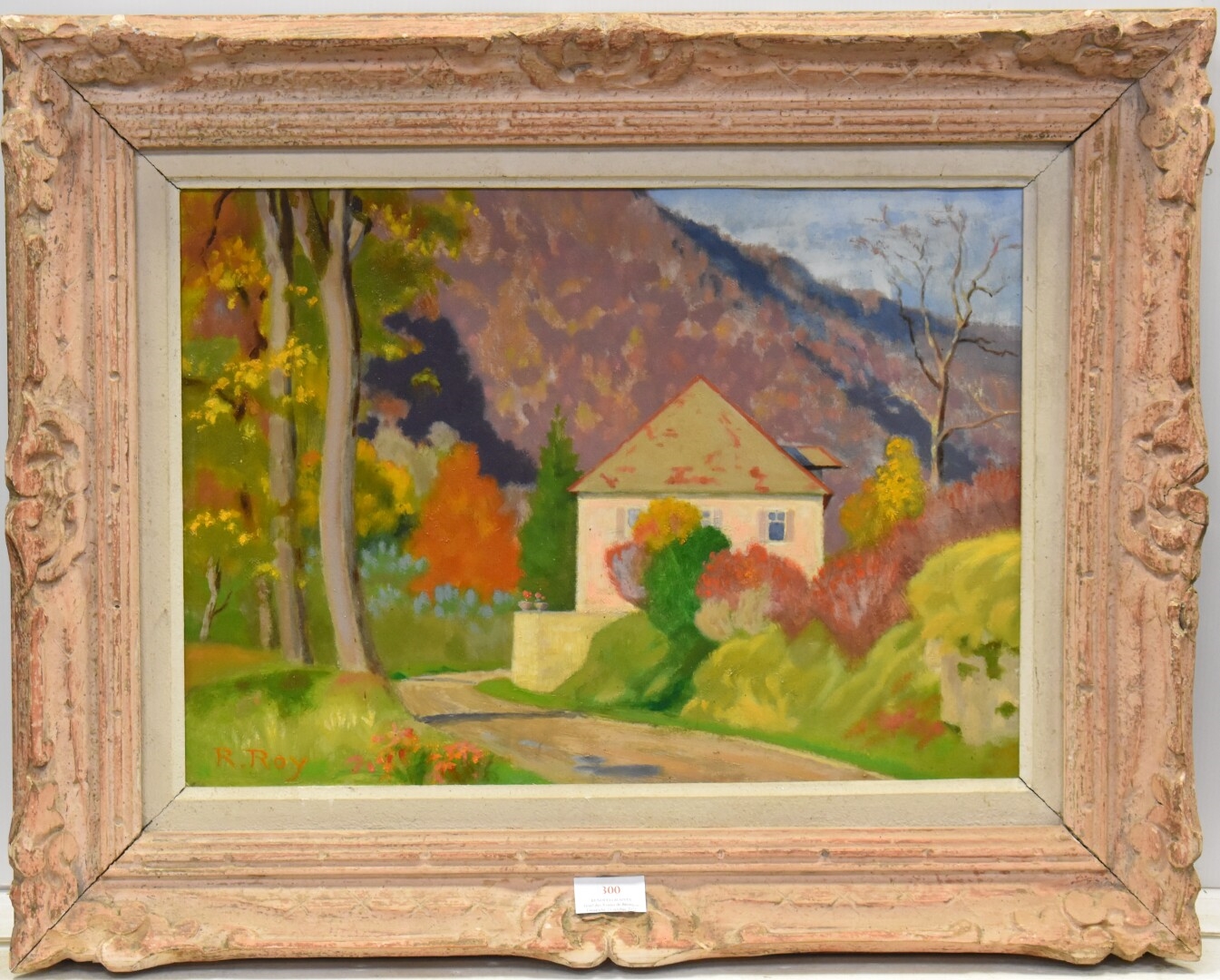 Roger Roy | Automne, petite route de la Vallée de la Loue | MutualArt