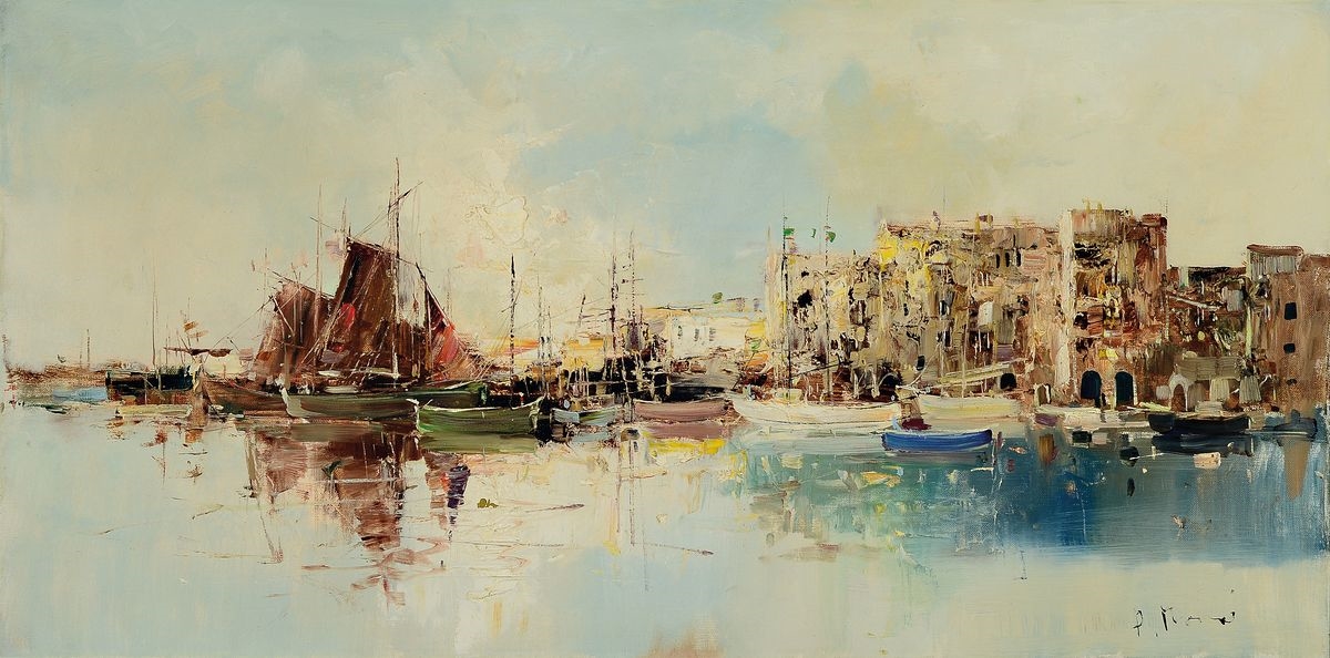 Ingfried Paul Henze-Morro | #fishing boats off a southern Italian port ...