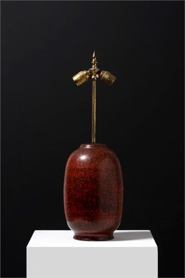 Marcel Wolfers | Lacquer in shades of red. (Circa 1930) | MutualArt