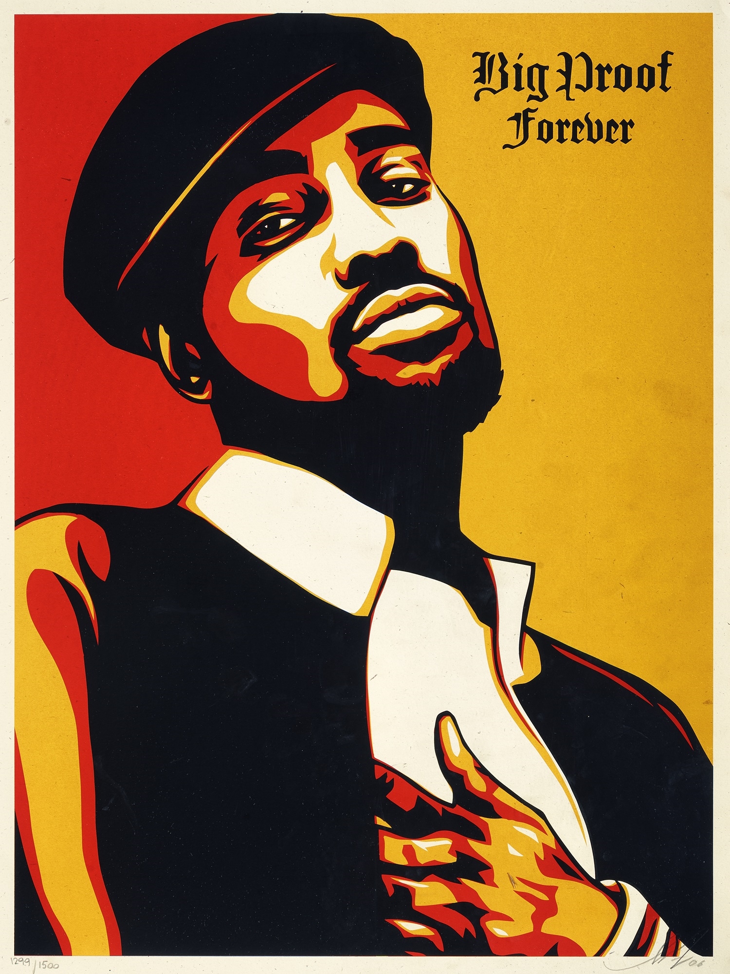 Shepard Fairey | Big Proof Forever (2006) | MutualArt
