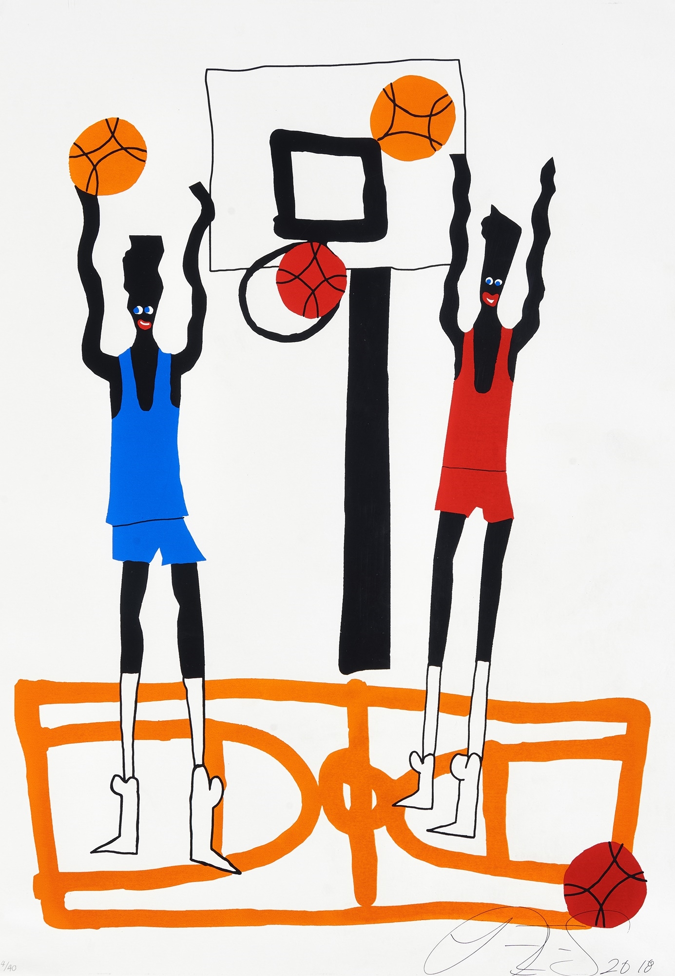 Devin Troy Strother | Basketball (2018) | MutualArt