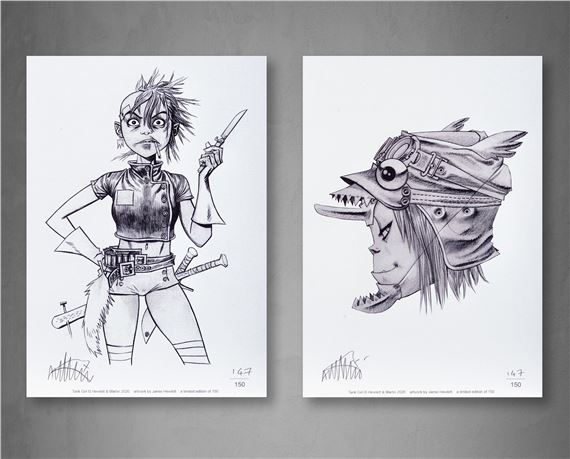 Jamie Hewlett | Tank Girl #1 & Tank Girl #2 (2020) | MutualArt