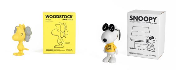 KAWS | Snoopy Joe KAWS; KAWS Woodstock (2011) | MutualArt