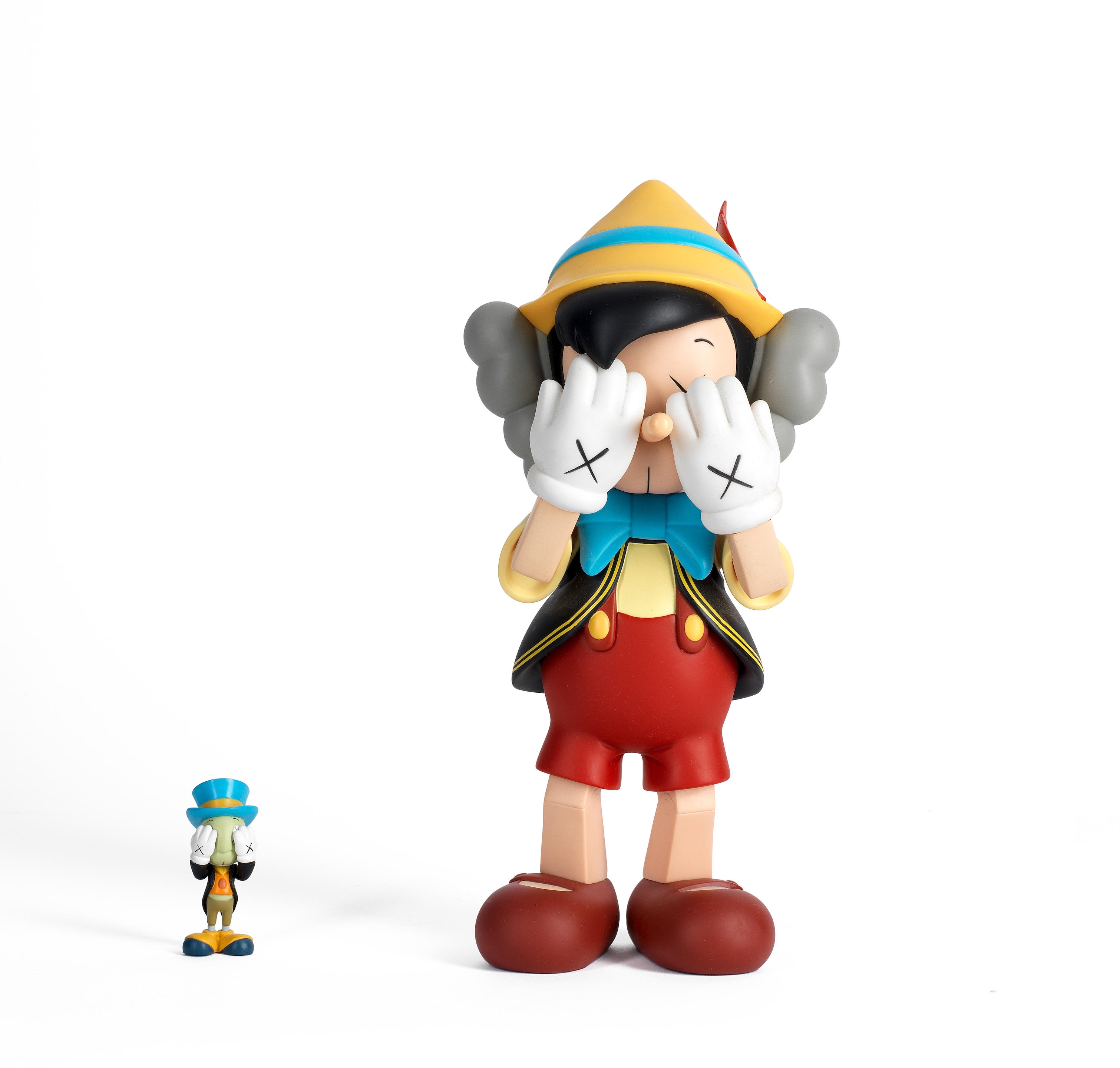 KAWS | Pinocchio and Jiminy Cricket (2010) | MutualArt