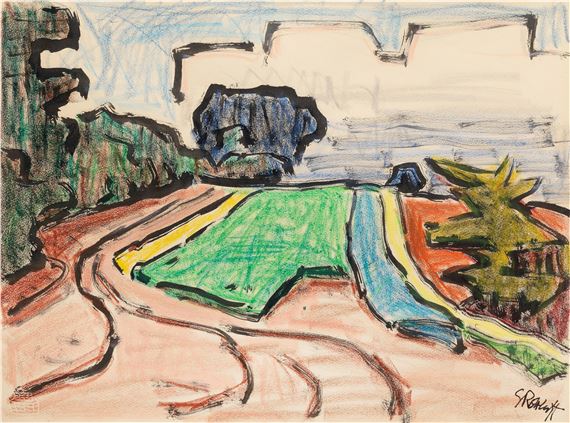 Karl Schmidt-Rottluff | Ostseelandschaft | MutualArt