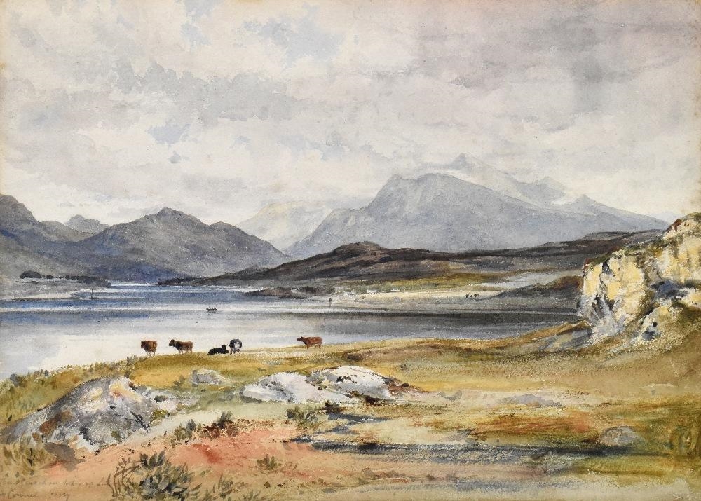 Anthony Vandyke Copley Fielding | Ben Cruachan from Connell Ferry ...