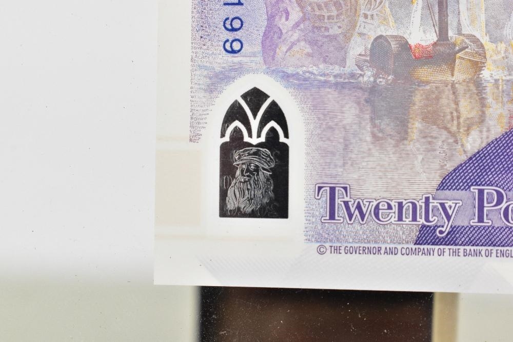 Graham Short | a unique hand engraved Bank of England 20 note | MutualArt