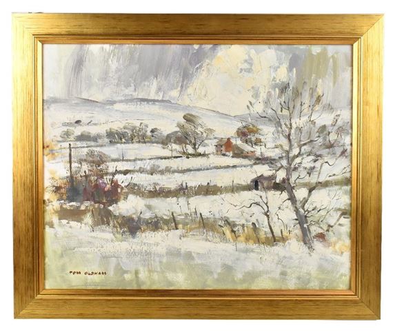 Tom Oldham | 'Hill Farm over Ravenstone Dale' | MutualArt