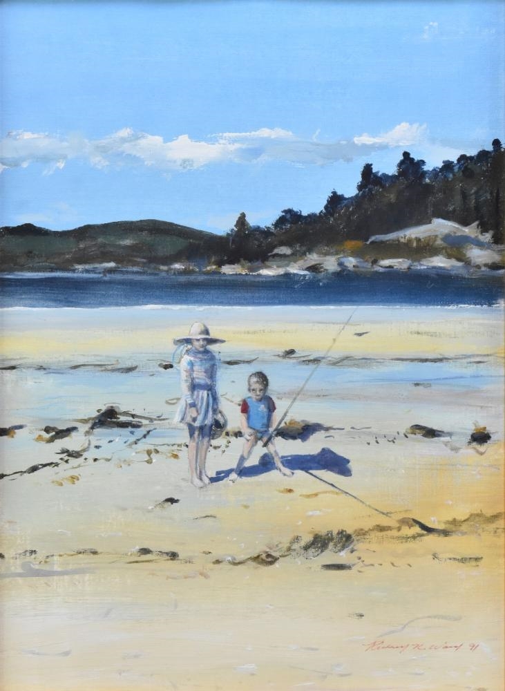 Richard Ward | 'Afternoon Catch - Emu Point' (91) | MutualArt