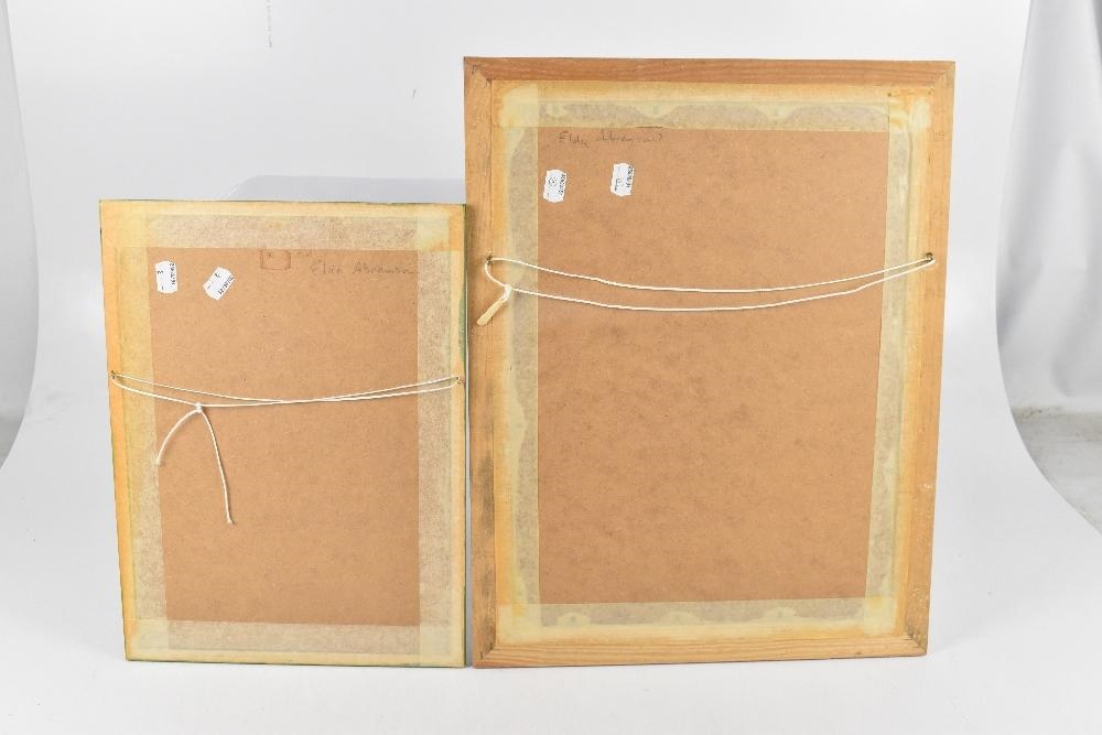 Elda Abramson | abstract study and study of a flower | MutualArt