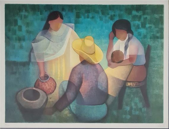 Louis Toffoli | Street scene (2022) | MutualArt