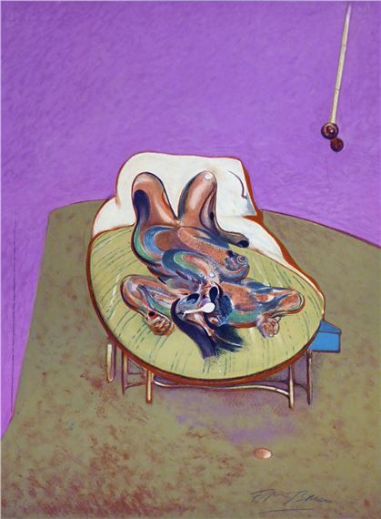 Francis Bacon | Lying Figure (Reclining Figure (1967) | MutualArt