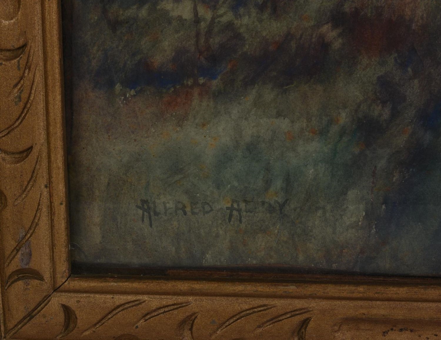 Alfred Addy | Landscape With Sheep | MutualArt