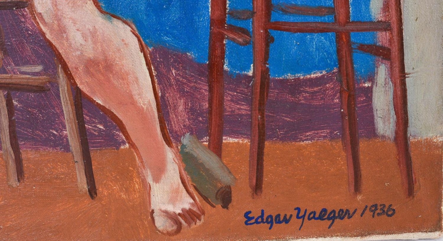 Edgar Louis Yaeger | Portrait of a Man (1936) | MutualArt