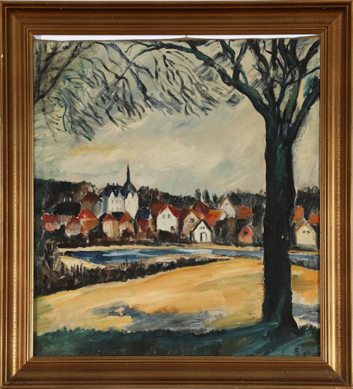 Else Johnsen | View from Lyngbyvej towards Gentofte | MutualArt