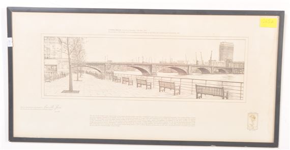 Ronald Jones | London Bridge (1968) | MutualArt
